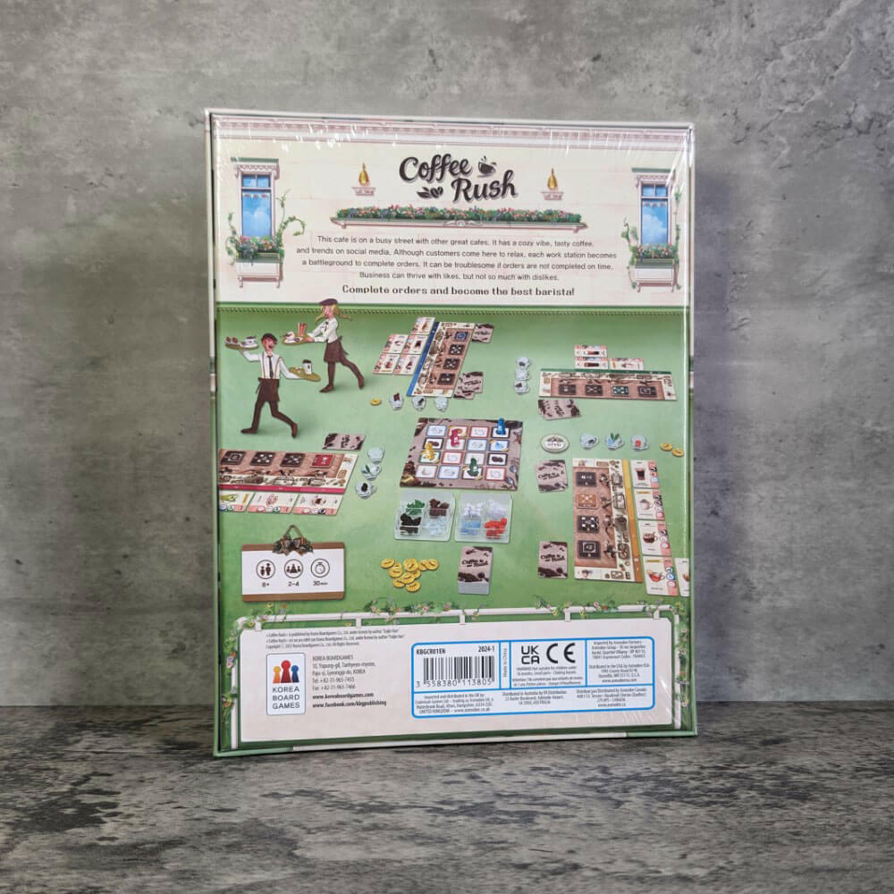 Coffee Rush - Board Game– Fun Flies Ltd