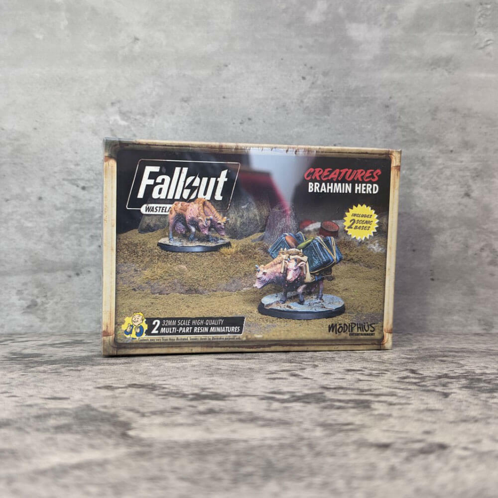 Fallout: Wasteland Warfare - Creatures: Brahmin Herd– Fun Flies Ltd